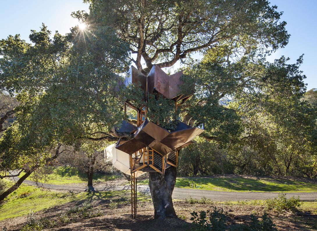 Geodesic Dome Tree House - SPACES Magazine