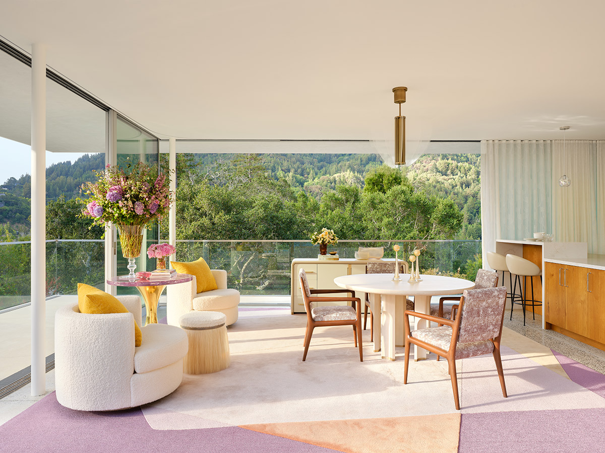 Color Theory: A Midcentury Marin Home Reimagined With Bold Design ...